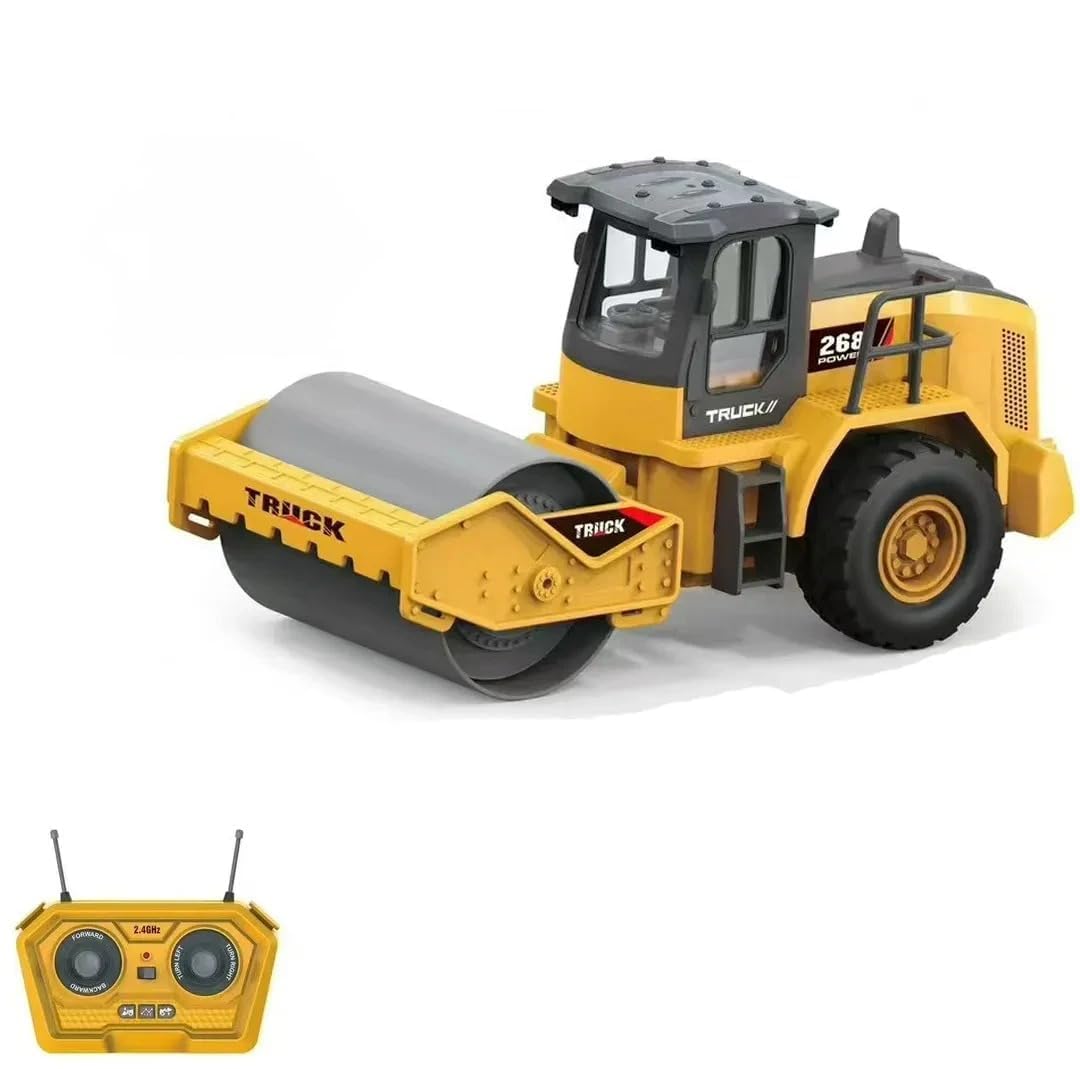 Remote Control Road Roller Truck 1:18 diecast scale model – kyaratoy.com