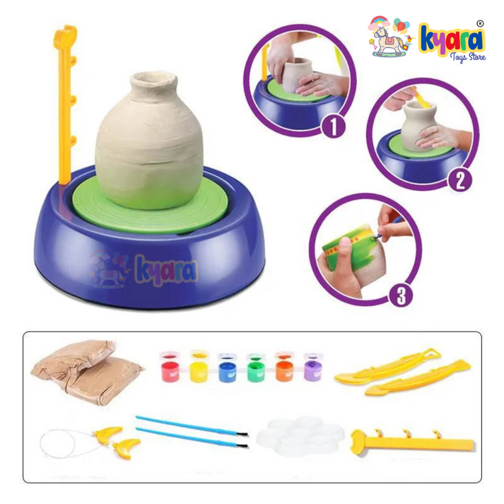 Pottery Wheel Clay Pot Making Kit – kyaratoy.com